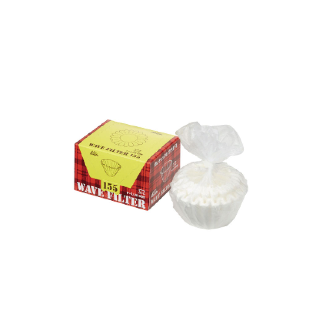 Kalita Wave Filter 1-2people use - 50 pieces - Fukado